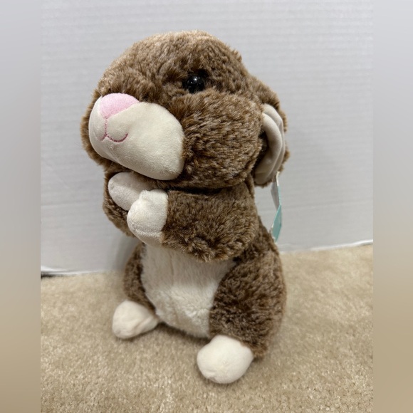 Walmart | Toys | Walmart Frosted Chestnut Brown Bunny Plush Begging ...